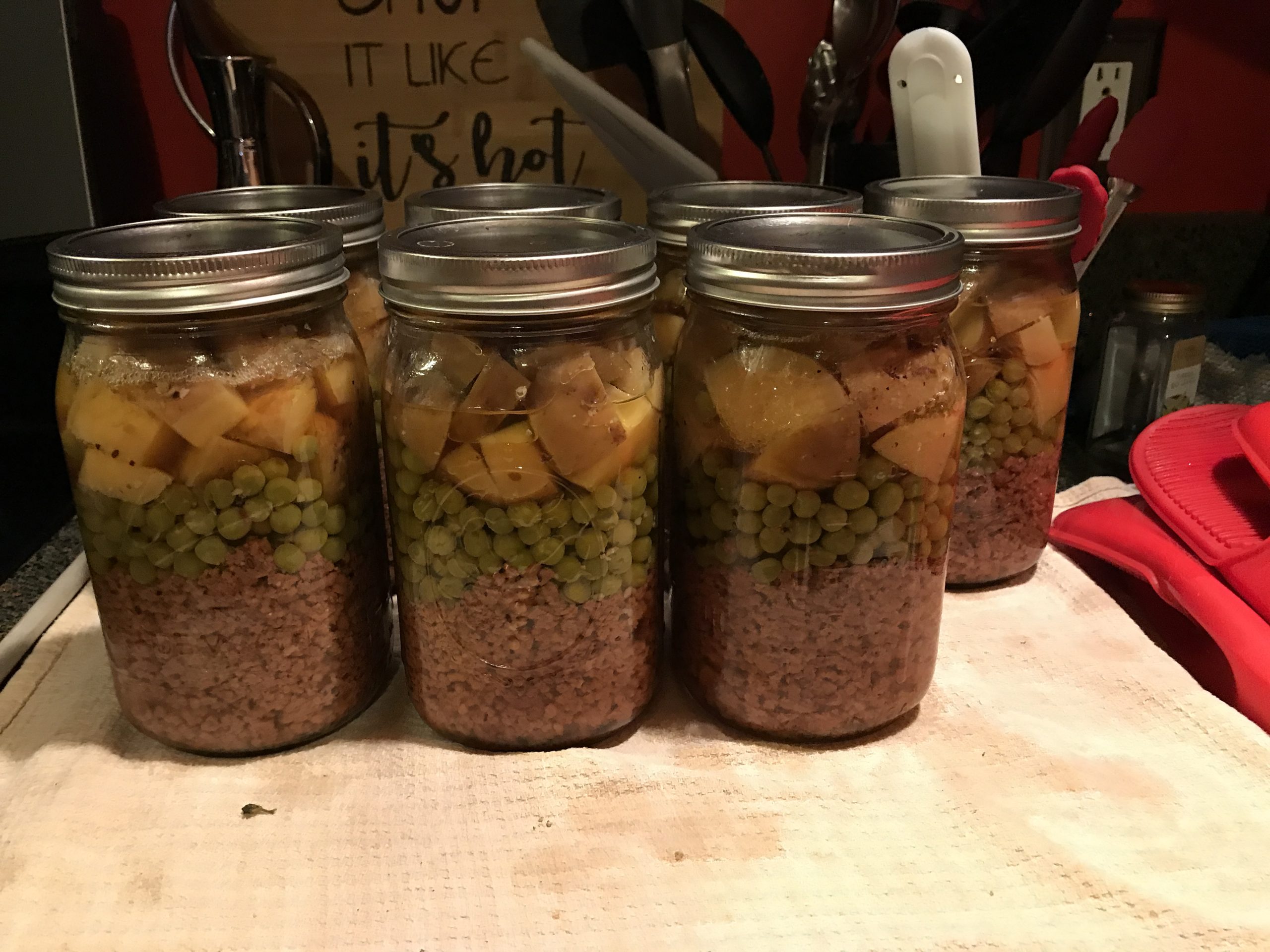 Savory Beef & Vegetables - Meal in a Jar | The Canning Diva